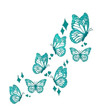"Taylor Swift Debut Inspired Butterflies" Sticker for Sale by ...