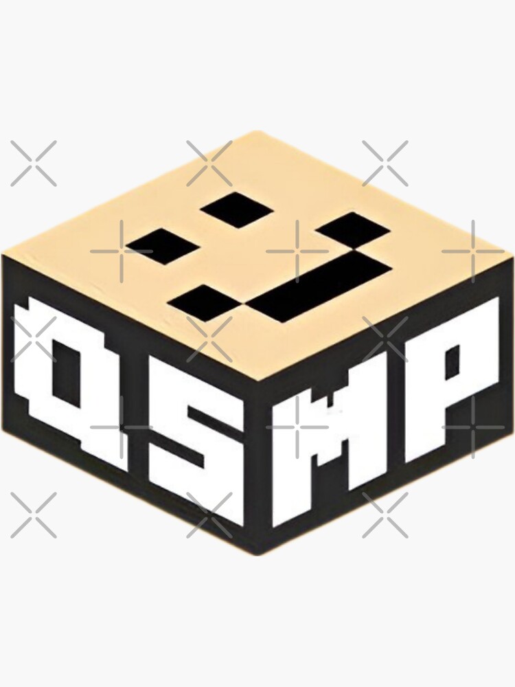 "QSMP logo" Sticker for Sale by KingTchallaJoe | Redbubble