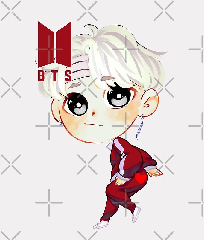 "BTS SUGA HEART X ARMY" by Stephanie García | Redbubble