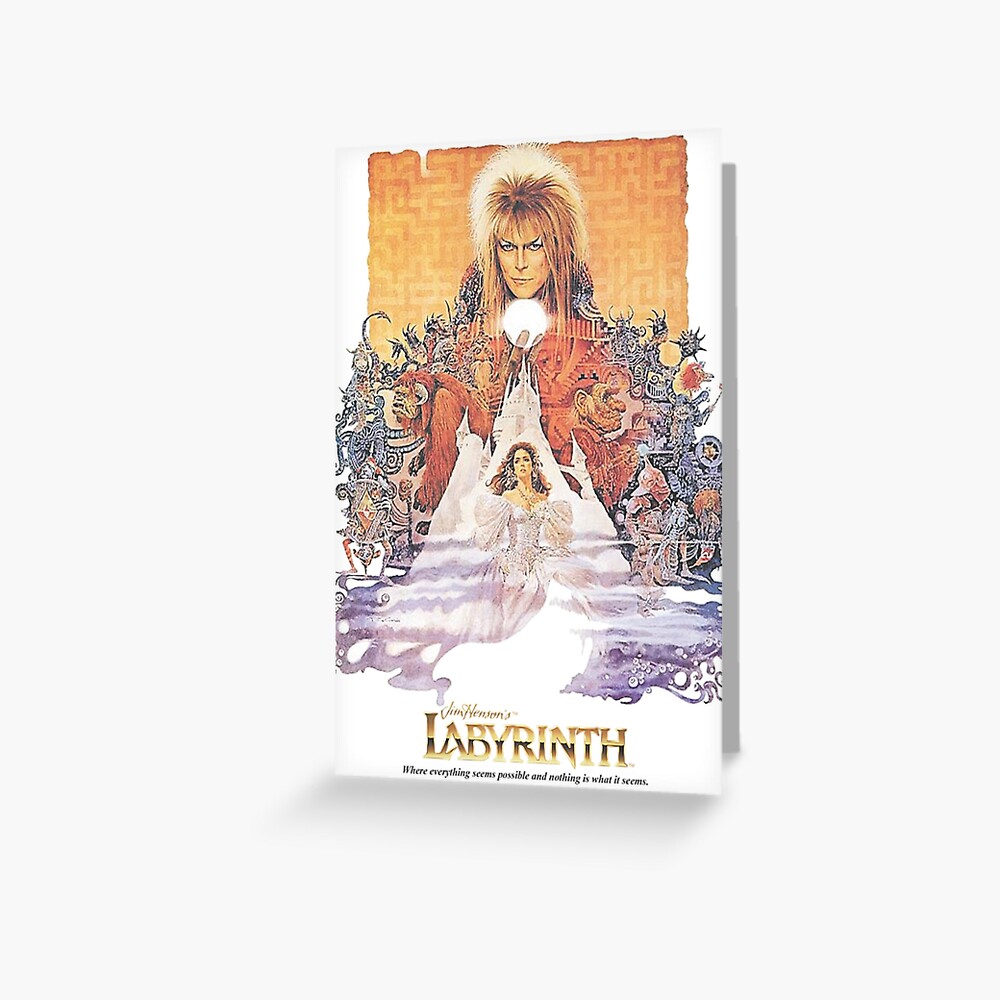 "Labyrinth" Greeting Card for Sale by Shelbionic | Redbubble