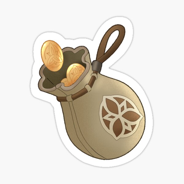 "Mora bag" Sticker for Sale by Rarekuu | Redbubble
