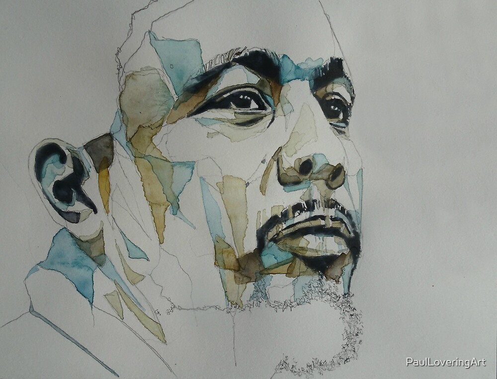 "Charles Mingus " by PaulLoveringArt | Redbubble