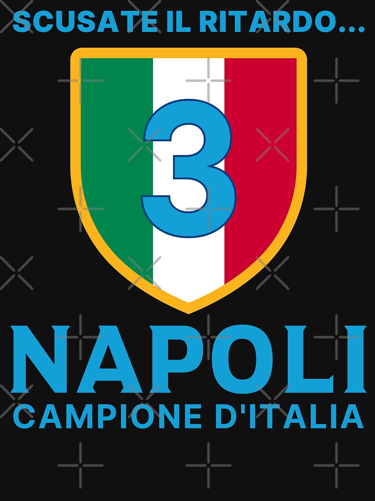 "SSC Napoli Campioni d'Italia 2022 - 2023 Black Version Forza Napoli ...