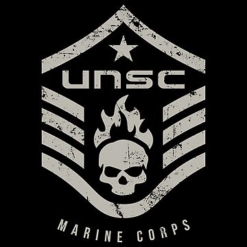 "UNSC Halo Marine Corps" Poster for Sale by SilverfireArt | Redbubble