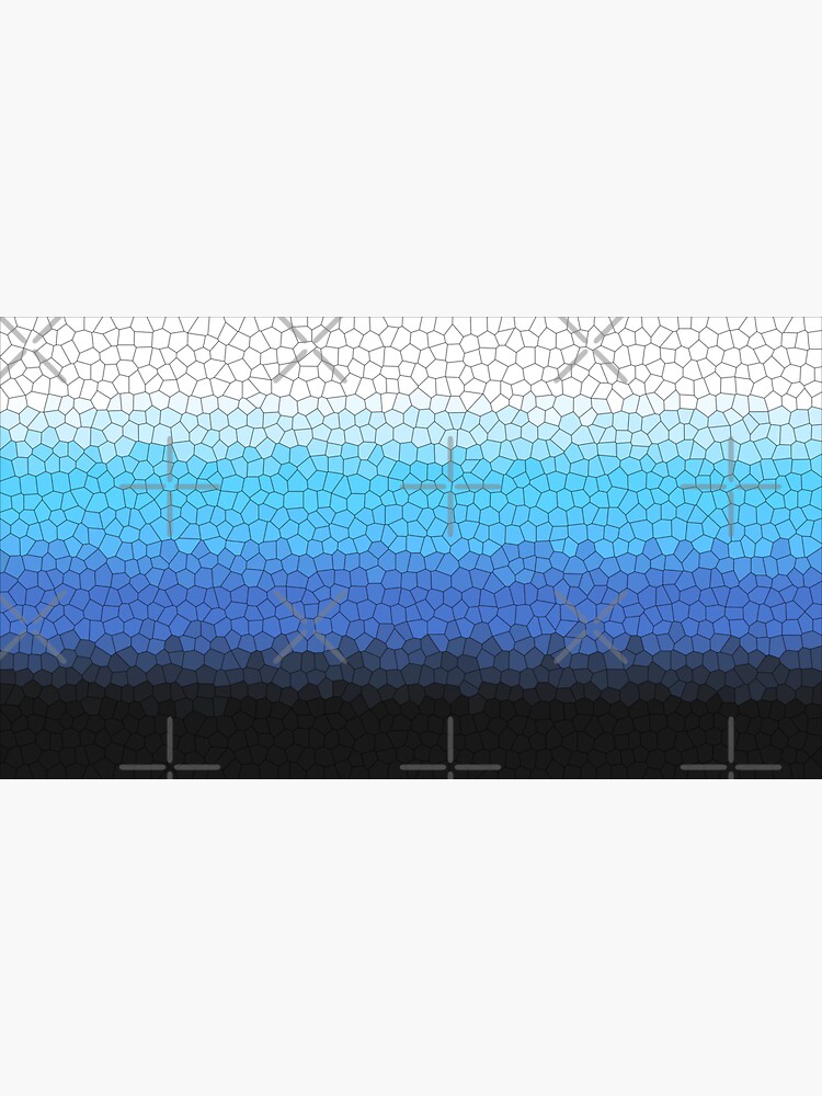 "Stained Glass Transmasc Pride Flag" Sticker for Sale by Sum-Thangs ...