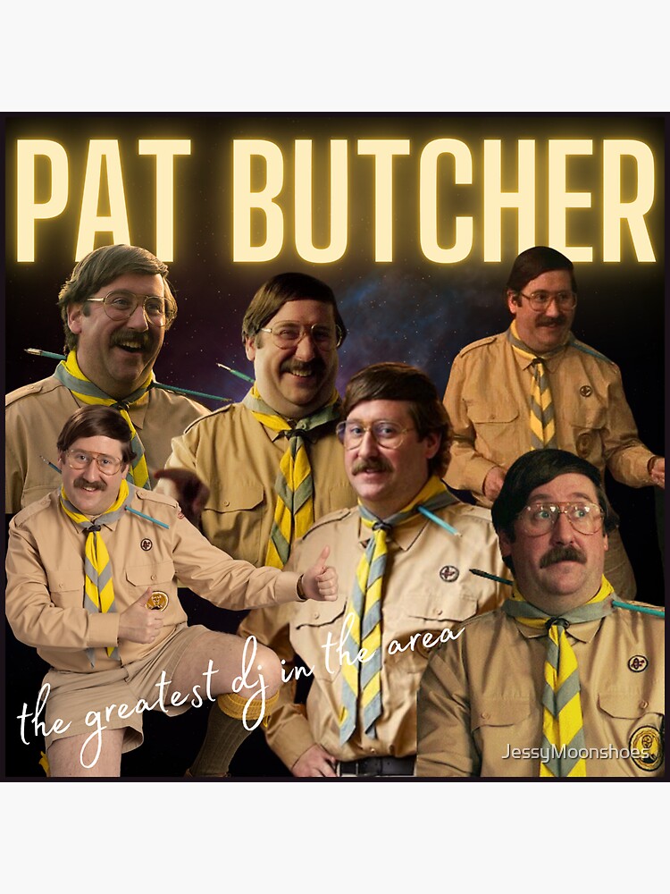 "Pat Butcher - BBC Ghosts" Sticker for Sale by JessyMoonshoes | Redbubble