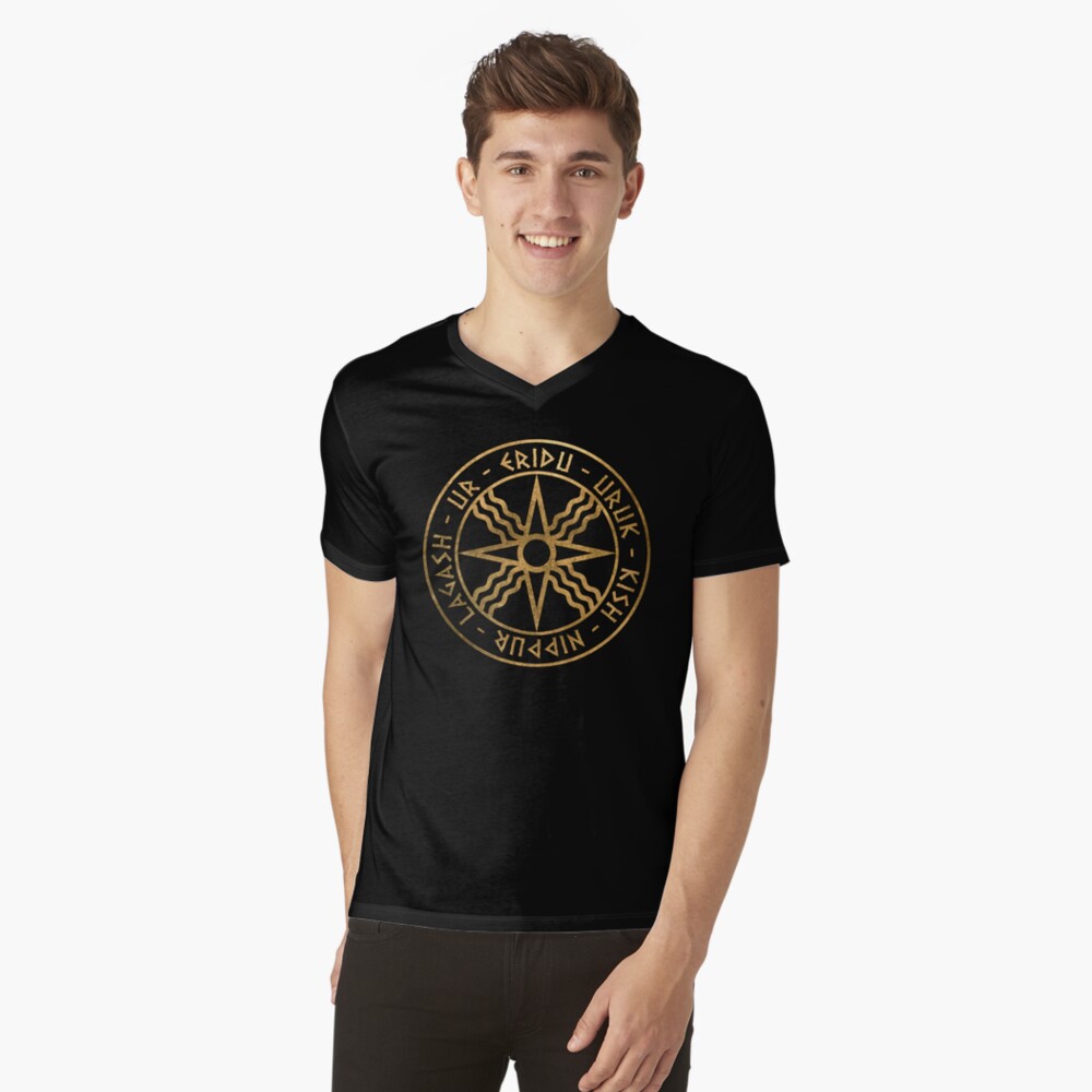 "Sumer Ancient Mesopotamian Cities God Utu Symbol " Sticker for Sale by ...