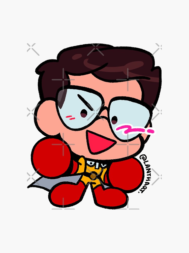 "Chibi ElMariana" Sticker by Lanthart | Redbubble