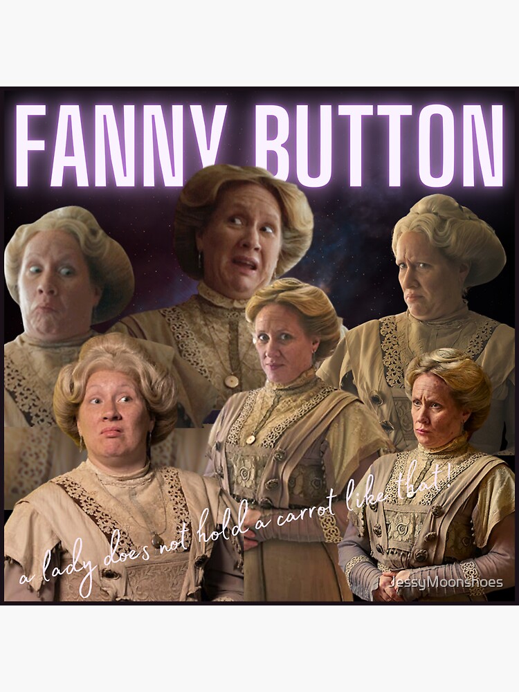 "Lady Fanny Button - BBC Ghosts" Sticker for Sale by JessyMoonshoes ...