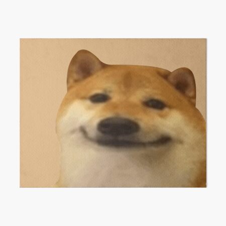 "doge meme" Art Board Print for Sale by tttatia | Redbubble