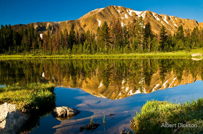 "4th of July Lake " by Albert Dickson | Redbubble