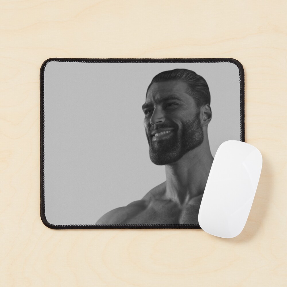 "GigaChad meme" Sticker for Sale by tttatia | Redbubble