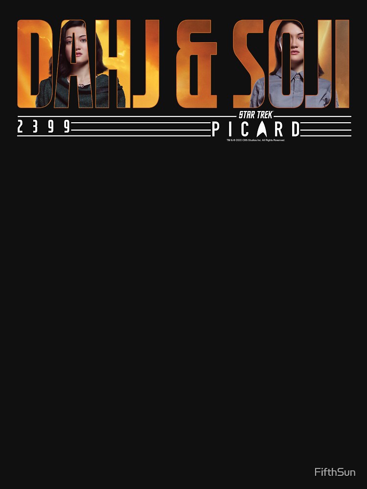 "Star Trek: Picard Dahj & Soji 2399 Twin Portrait Logo" T-shirt for ...