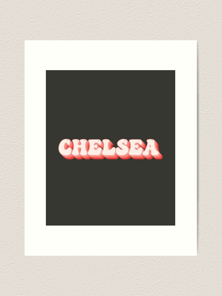 Chelsea The Name Printed New Zealand Bird Family Name Print At The