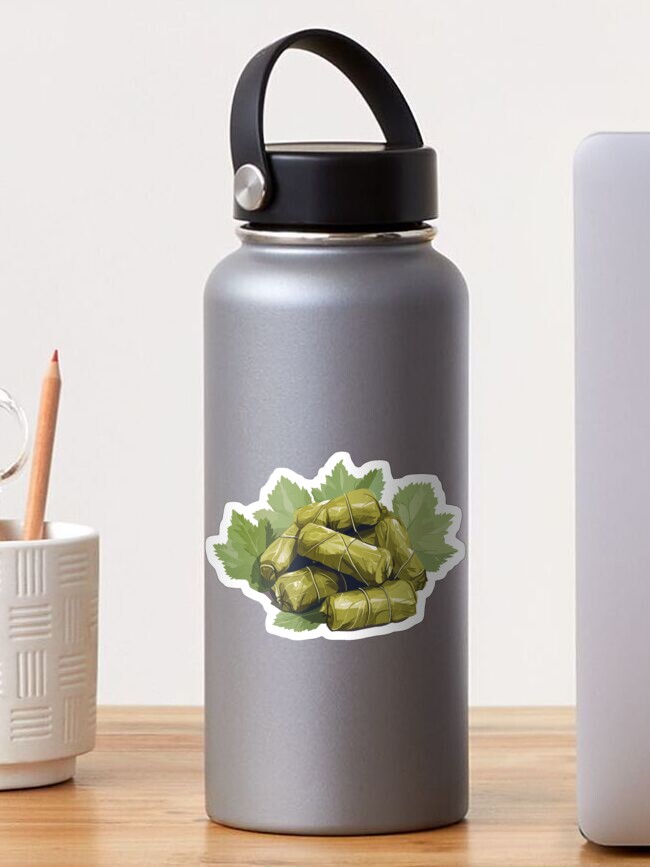 "Dolma, staffed grape leaves" Sticker for Sale by enipra | Redbubble