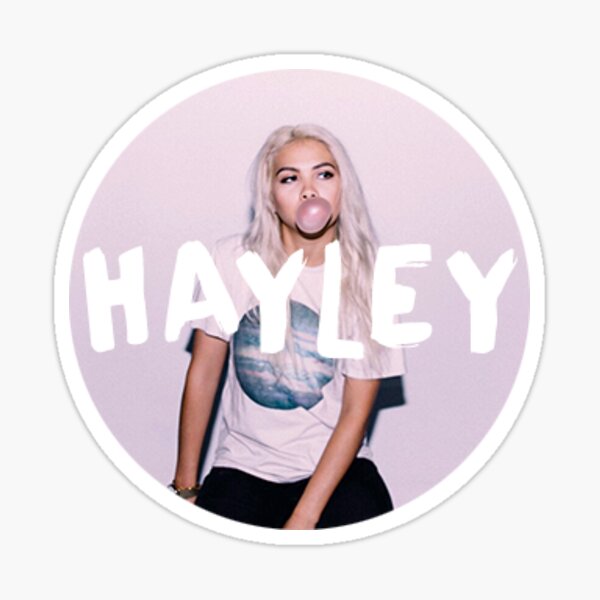 "Hayley Kiyoko Sticker SMALL" Sticker for Sale by annasang13 | Redbubble