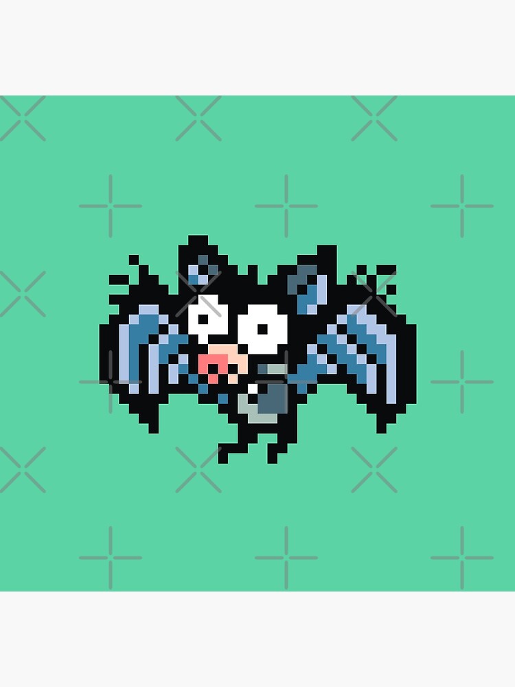 "8 Bit Bat" Poster by Dreamtrove | Redbubble