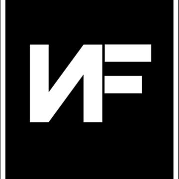 "NF American Rapper Logo" Sticker for Sale by GullyCult | Redbubble