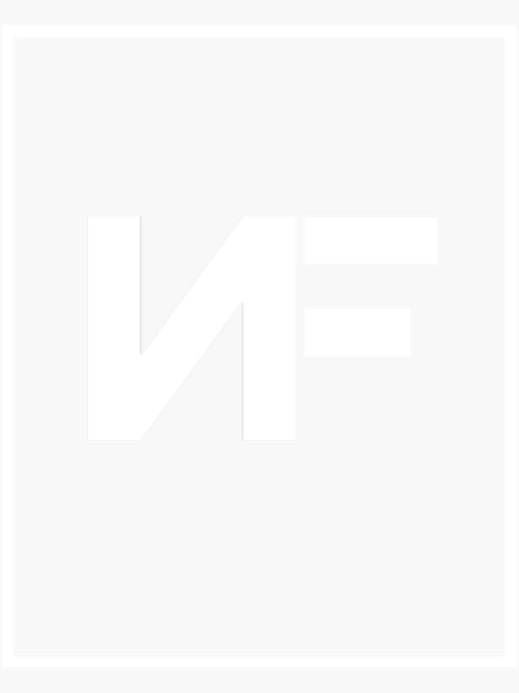 "NF American Rapper Logo" Sticker for Sale by GullyCult | Redbubble