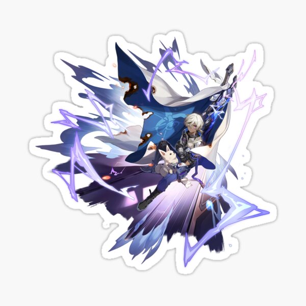 "Honkai Star Rail - Arlan" Sticker for Sale by MecGraw | Redbubble