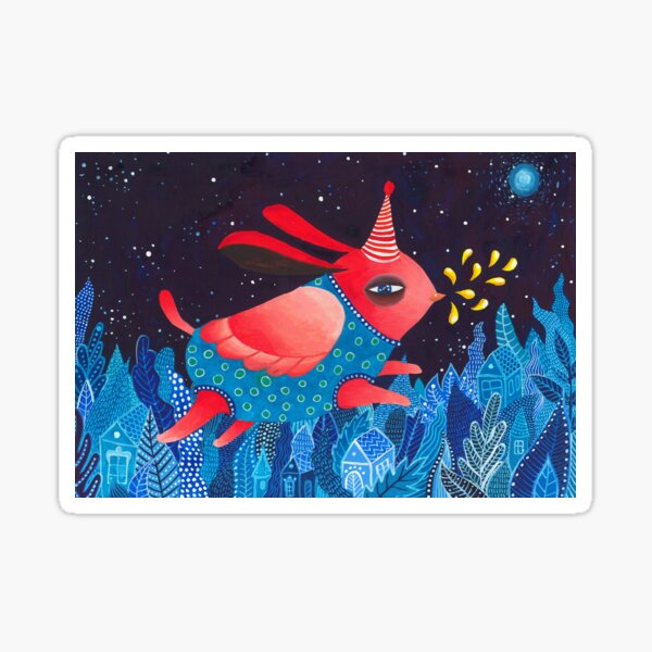 "Sleepyhead" Sticker for Sale by zsalto | Redbubble