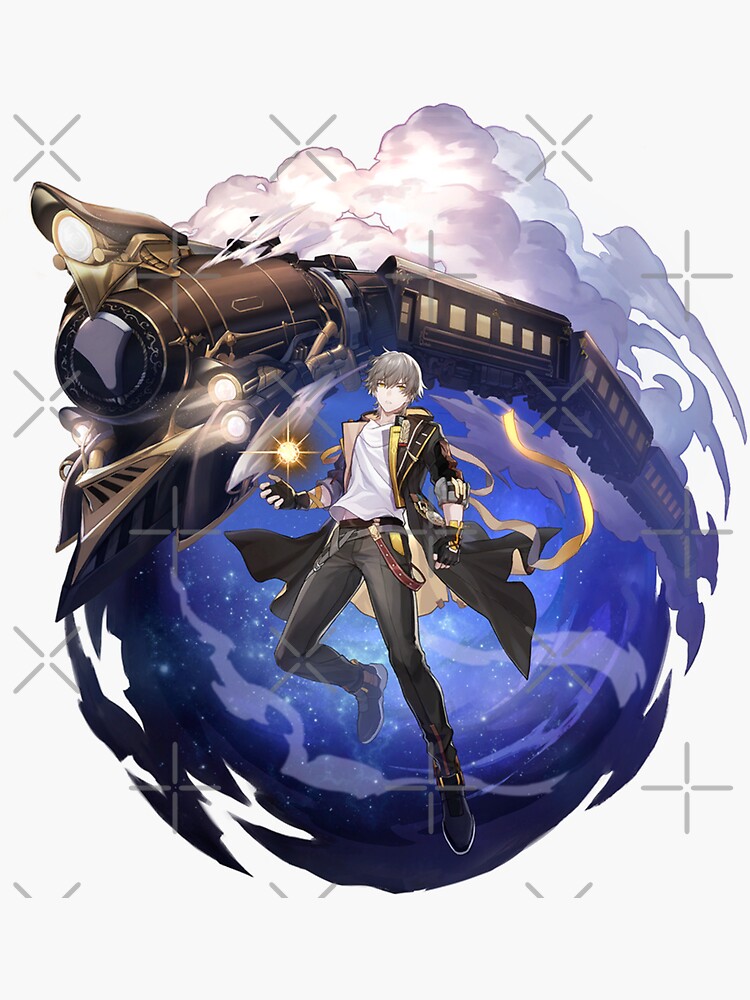 "Honkai Star Rail - Trailblazer" Sticker for Sale by MecGraw | Redbubble