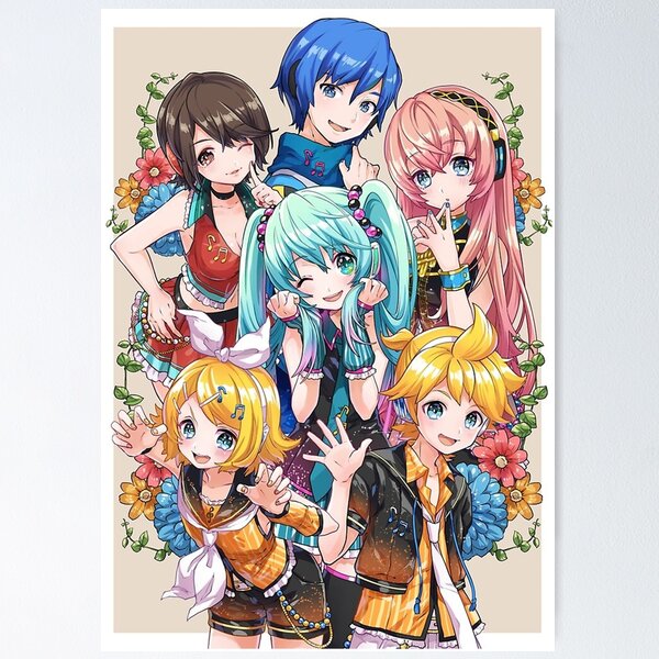 "vocaloid poster" Poster for Sale by renoadiser | Redbubble