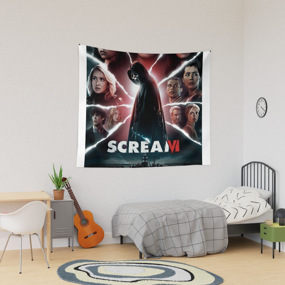 "scream 6 movie Poster" Art Print for Sale by alexandaolison | Redbubble