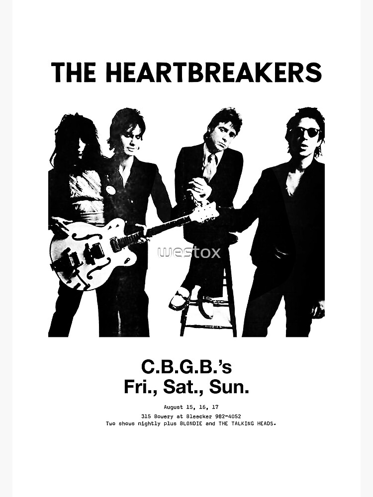 JOHNNY THUNDERS HEARTBREAKERS LIVE SUPER COOL POSTER Premium Matte ...