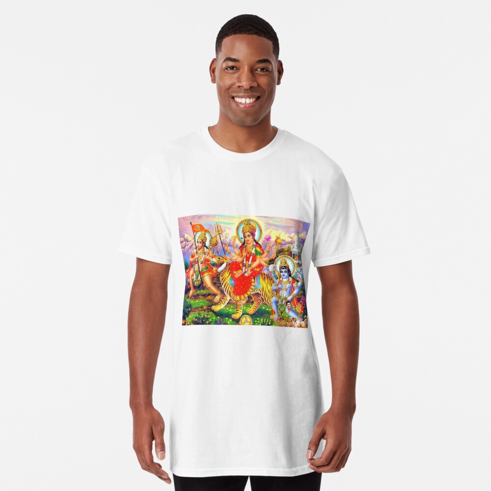 "Ambe Maa Poster" Sticker for Sale by Rajat Sharma | Redbubble