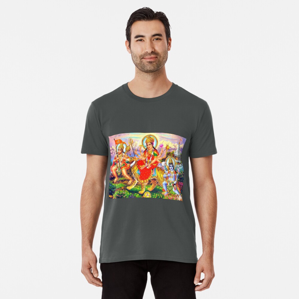 "Ambe Maa Poster" Sticker for Sale by Rajat Sharma | Redbubble