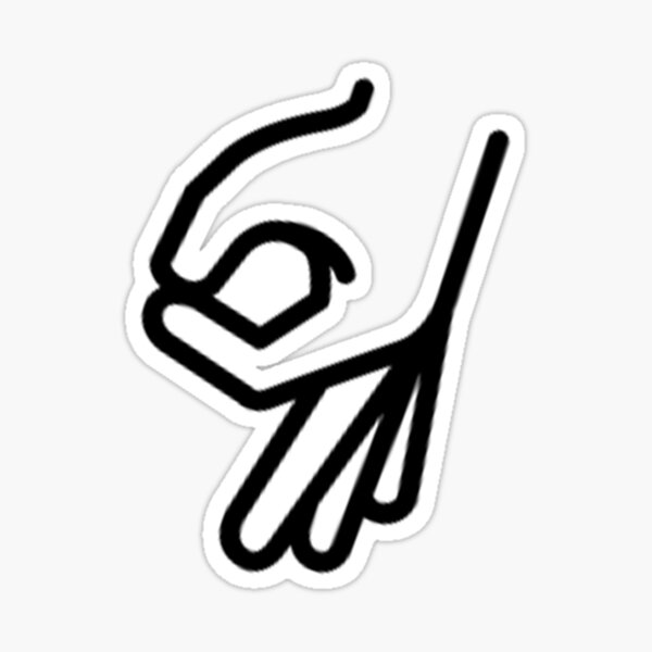 Hand Emoji Stickers | Redbubble