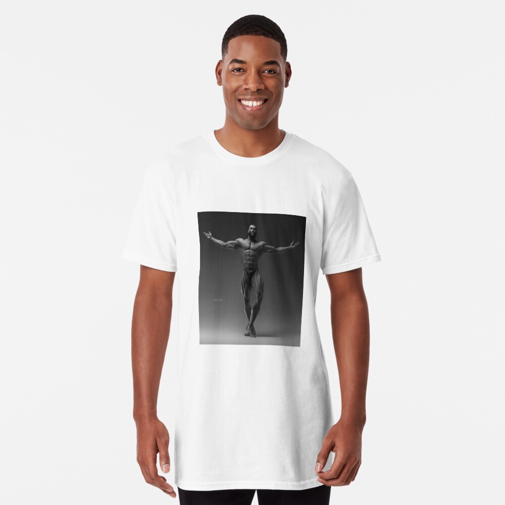 "gigachad" Poster by nismod | Redbubble