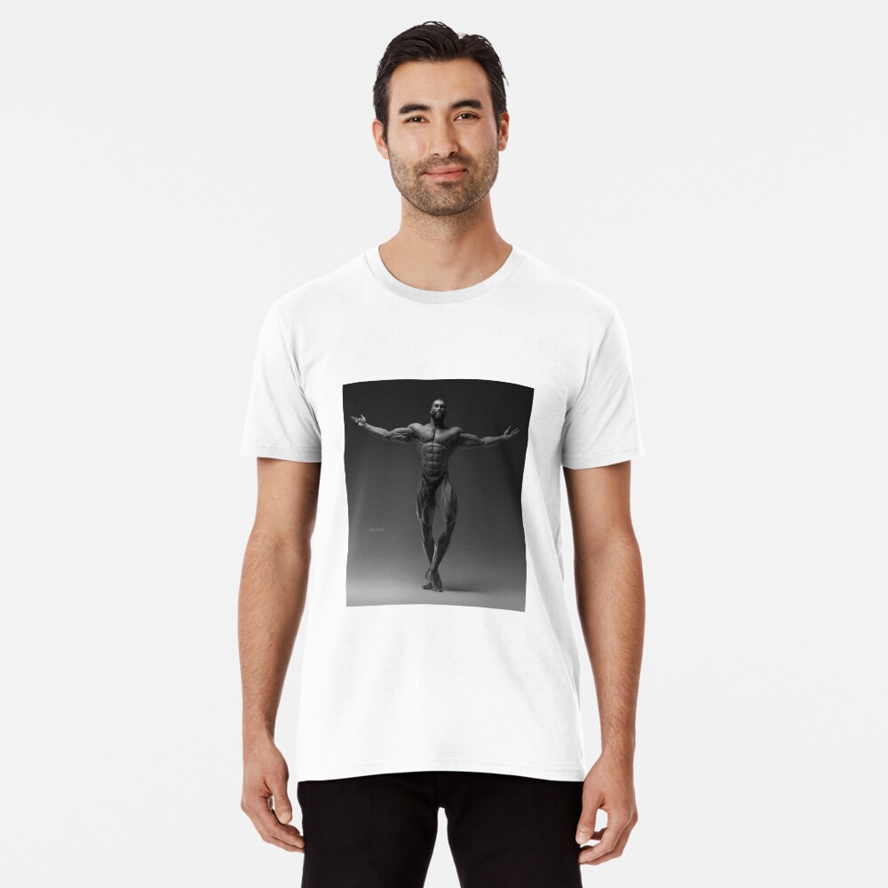 "gigachad" Poster by nismod | Redbubble