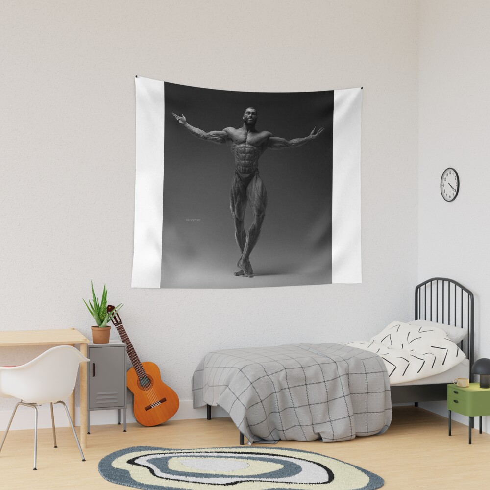 "gigachad" Poster by nismod | Redbubble