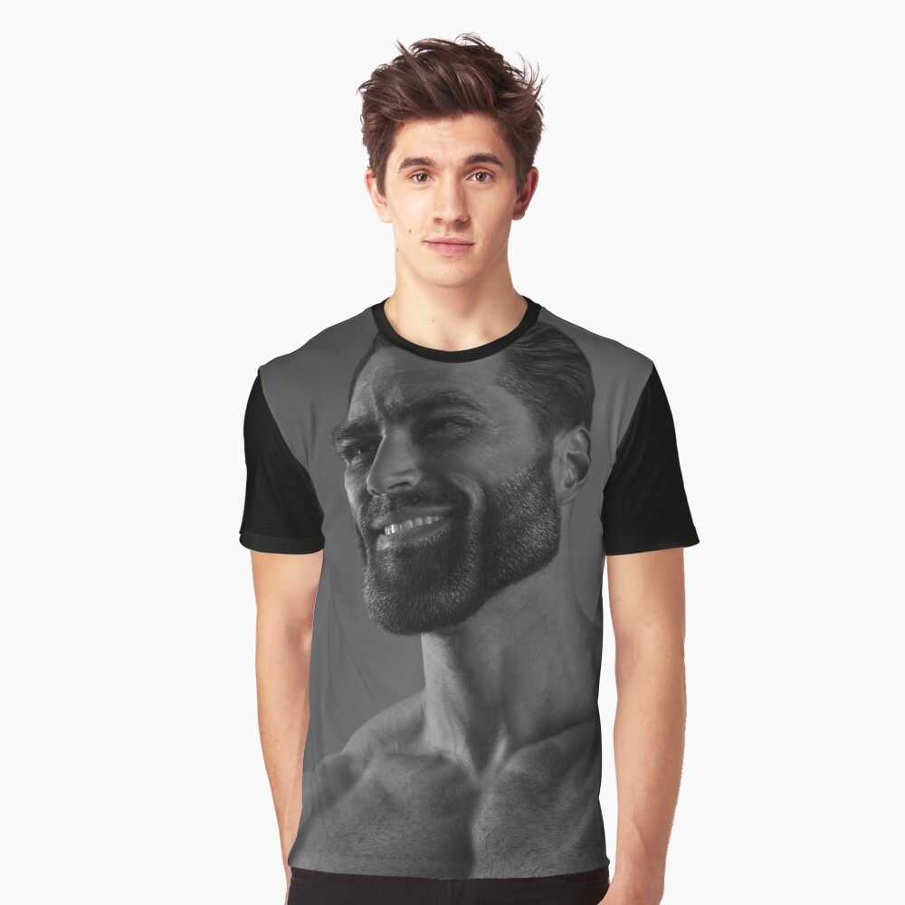 "gigachad" Sticker by nismod | Redbubble