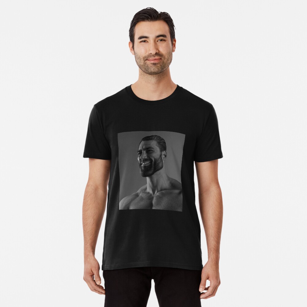 "gigachad" Sticker by nismod | Redbubble