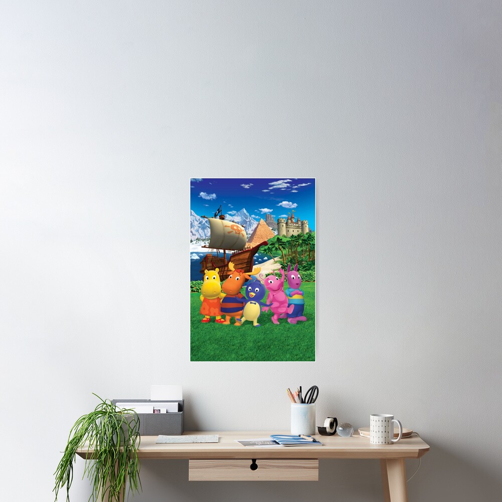 "Backyardigans Pablo Tyrone Tasha Austin Uniqua" Art Board Print for ...