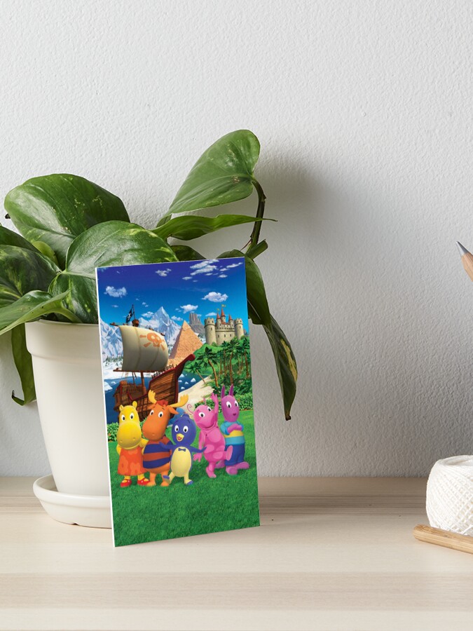 "Backyardigans Pablo Tyrone Tasha Austin Uniqua" Art Board Print for ...