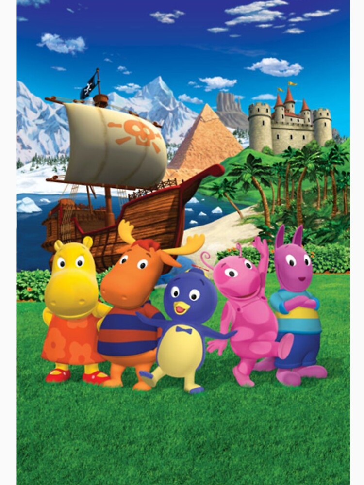 "Backyardigans Pablo Tyrone Tasha Austin Uniqua" Essential T-Shirt for ...
