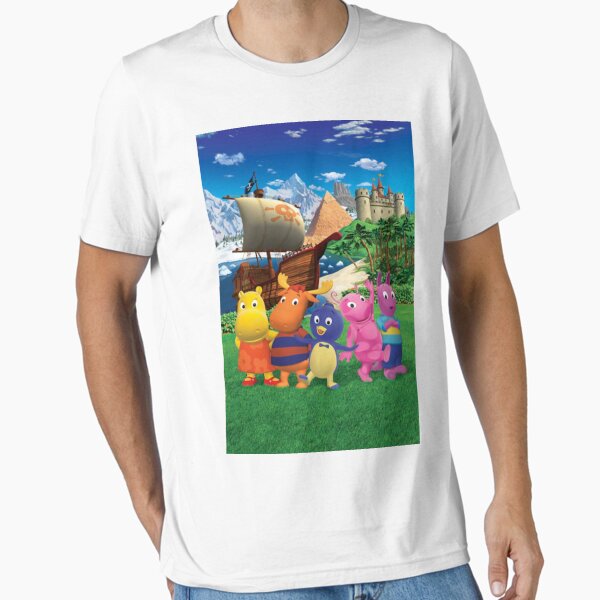 "Backyardigans Pablo Tyrone Tasha Austin Uniqua" Essential T-Shirt for ...