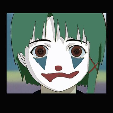 "Copy of Serial Experiments Lain meme clown" Poster for Sale by ...