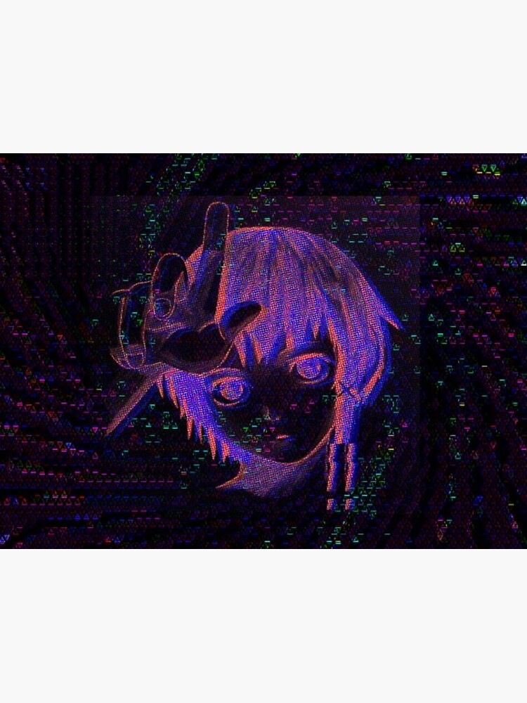 "Lain - Cybercore Purple " Sticker for Sale by MerikuroCreates | Redbubble