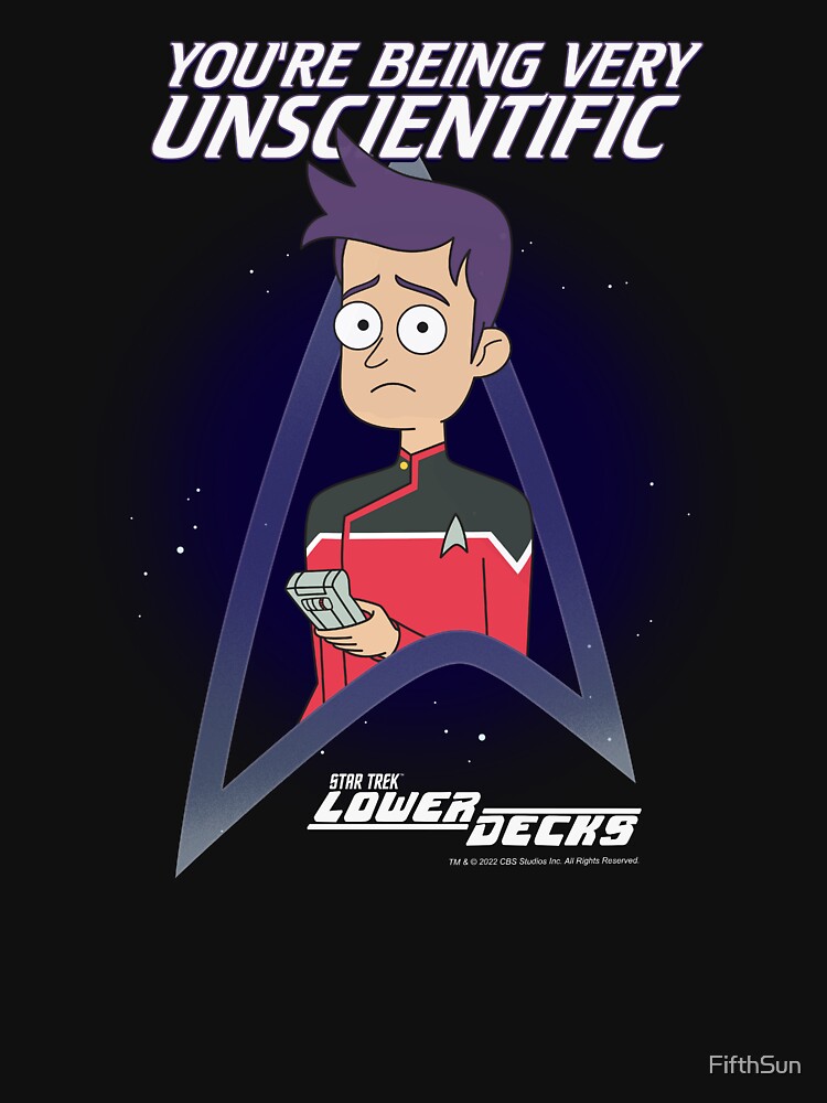 "Star Trek: Lower Decks Brad Boimler Being Very Unscientific" Essential ...