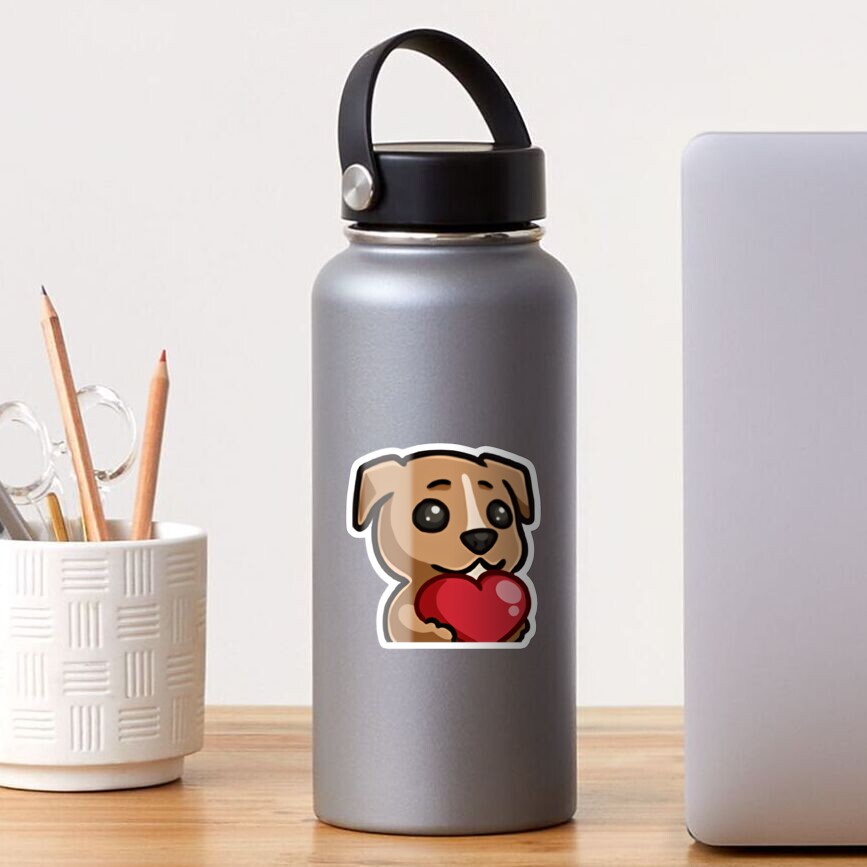 "Dog with Heart "hasL" | High Quality - Industry Standard 300 ppi ...