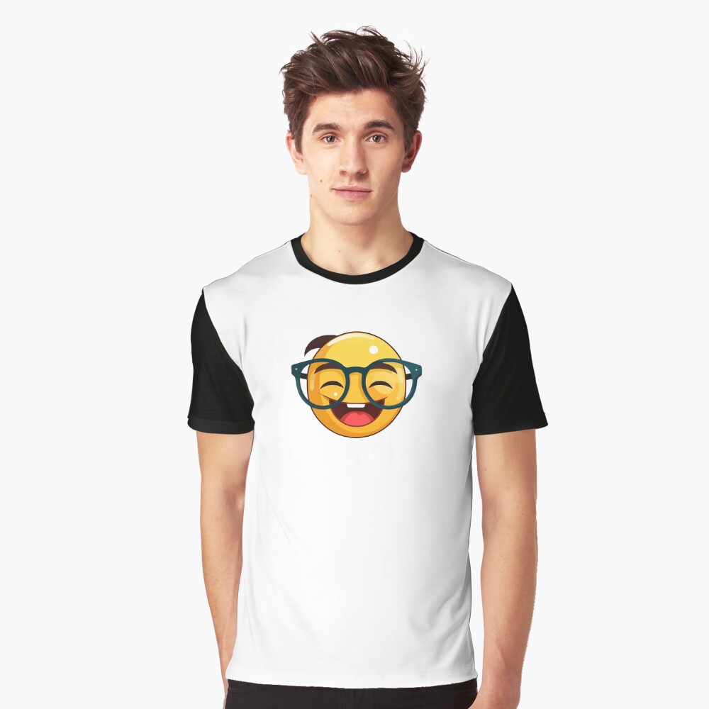 "Goofy Ahh Smiles, nerd face emoji" Sticker for Sale by Artwyz | Redbubble