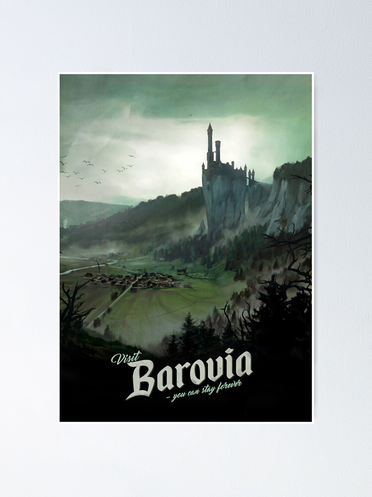 "Visit Barovia" Poster for Sale by roBertClimso | Redbubble