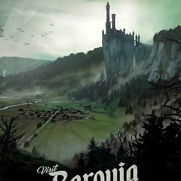 "Visit Barovia" Poster for Sale by roBertClimso | Redbubble