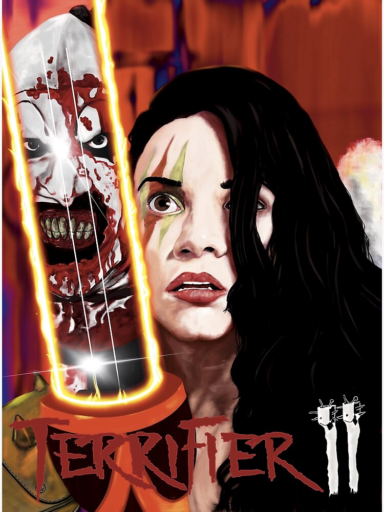 "terrifier II Poster" Poster for Sale by galeaheiner | Redbubble