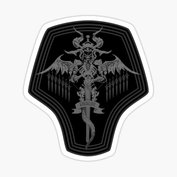 "Kingsglaive Badge" Sticker for Sale by bewaresnakes | Redbubble